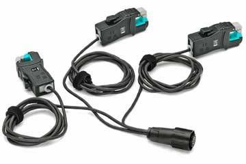 3-PHASE 1A/10A MINI CURRENT CLAMP SET FOR PQ