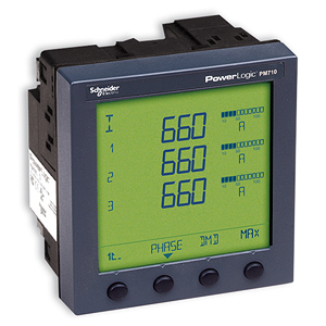 power meter PM710 - basic readings